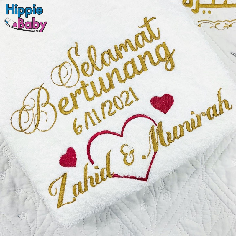 TUALA SULAM SAIZ DEWASA | ADULT SIZE TOWEL - Hippie Baby House