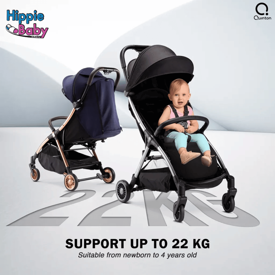 QUINTON GOLD+ STROLLER - Hippie Baby House